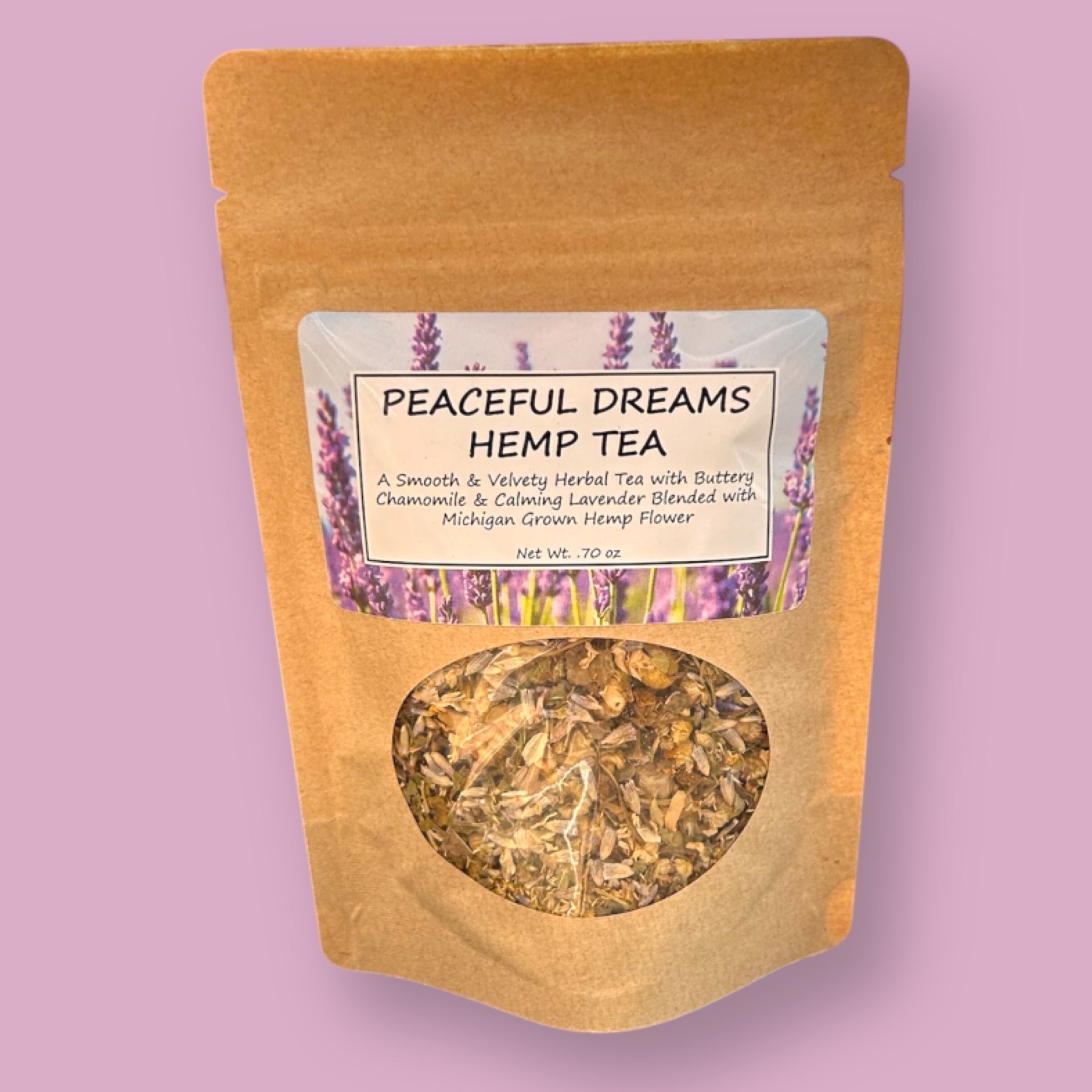 Peaceful Dreams Hemp Tea | HNM Wellness Store
